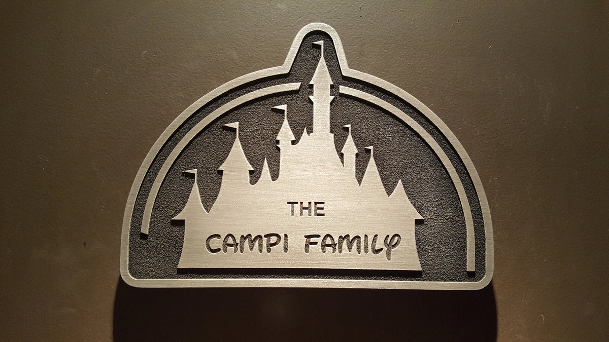 customizeable Disney inspired castle plaque – QuestDesignCanada