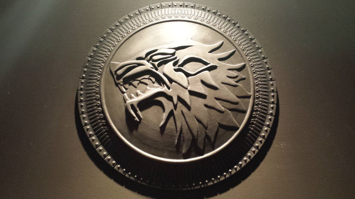 Game of Thrones house stark shield – QuestDesignCanada