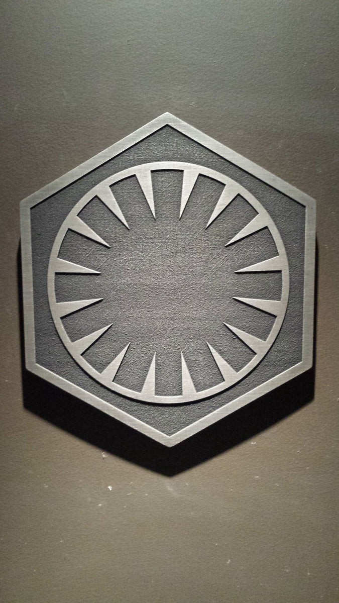 star wars First order plaque sign – QuestDesignCanada